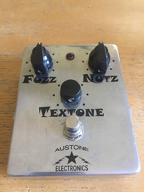 Austone Textone Fuzz Nutz Silver | Reverb