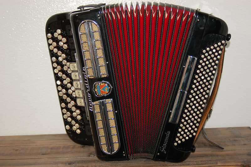 ACCORDIOLA GIOCONDA ITALY 120 Bass B GRIFF Chromatic Bayan | Reverb