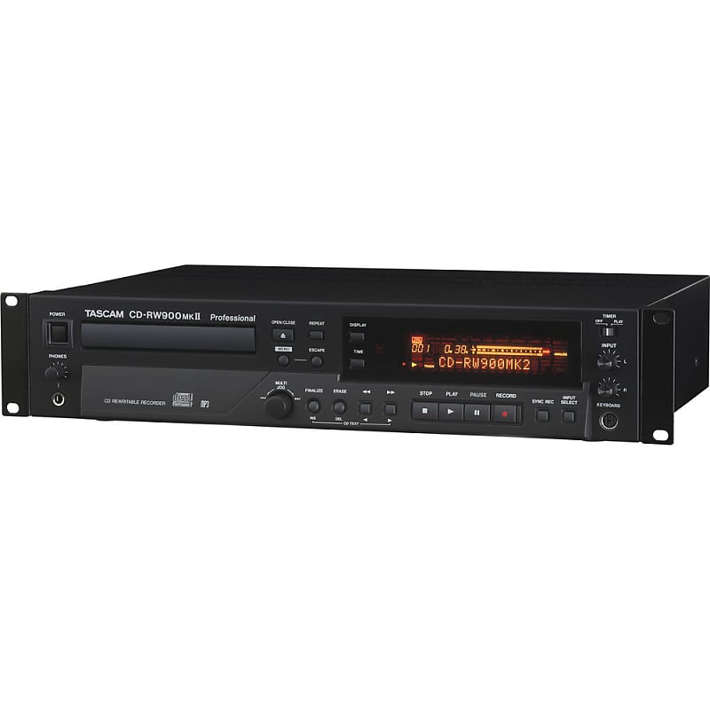 TASCAM - CD-RW900MKII - Professional CD Recorder/Player | Reverb