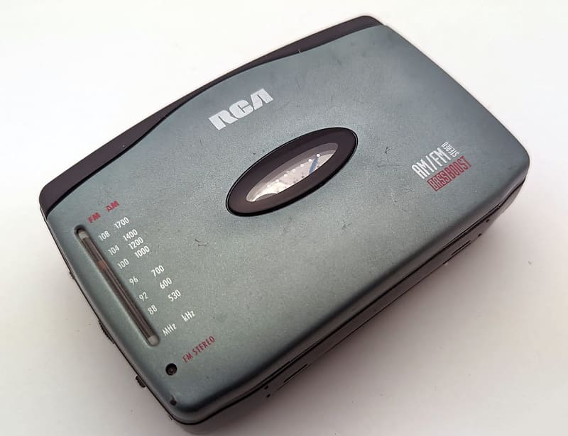 RCA Audio AM/FM Stereo Cassette Player RP1810B RP-1810B | Reverb