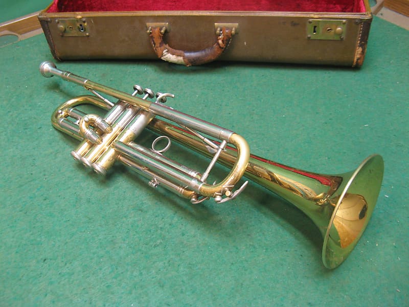 Holton Model 48 Trumpet 1949 - Refurbished - Original Case & | Reverb