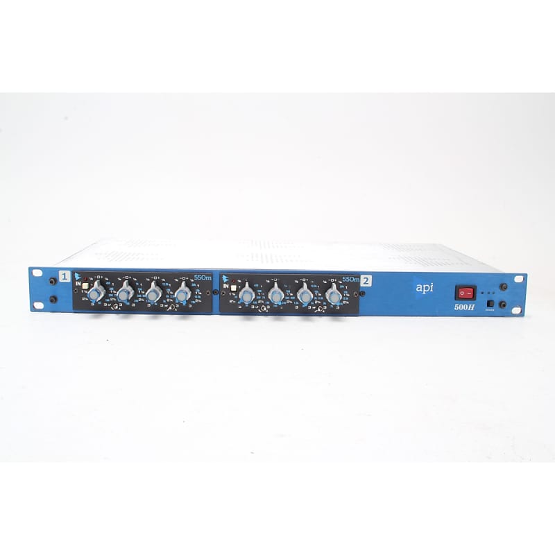API 550M Mastering Pair EQ's in 500H Rack (Used) from | Reverb