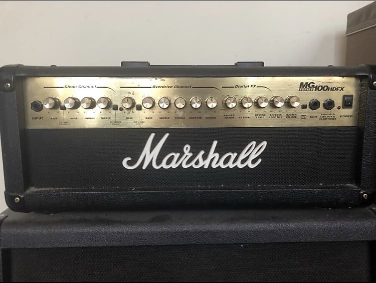 Marshall MG100HDFX 100-Watt Guitar Amp Head w/ Digital | Reverb