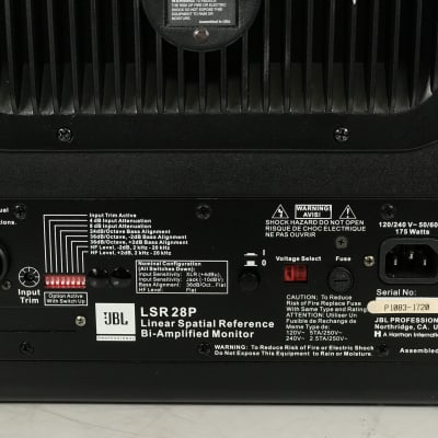 JBL LSR 28P Linear Spatial Reference Bi-Amplified Monitor | Reverb