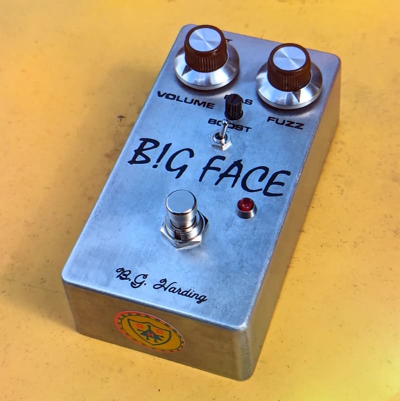 B.G. Harding B!G Face silicon Fuzz Face clone 2024 | Reverb UK