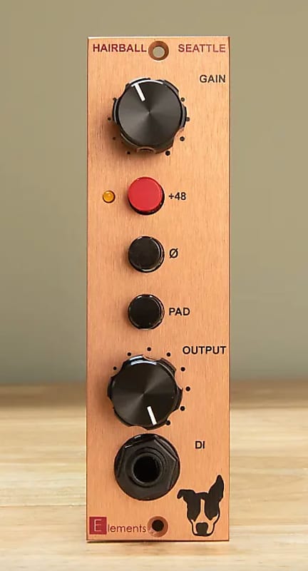 Hairball Audio Copper Mic Preamp, API 500 Series | Reverb