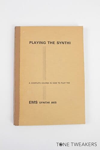 PLAYING THE SYNTHI AKS EMS VCS3 synthesizer course book a | Reverb
