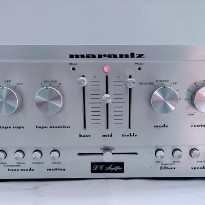 Marantz 1120 Silver Face Integrated Amp – 1973 | Reverb