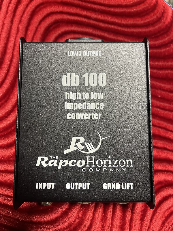 RapCo db 100 impedance converter direct box | Reverb