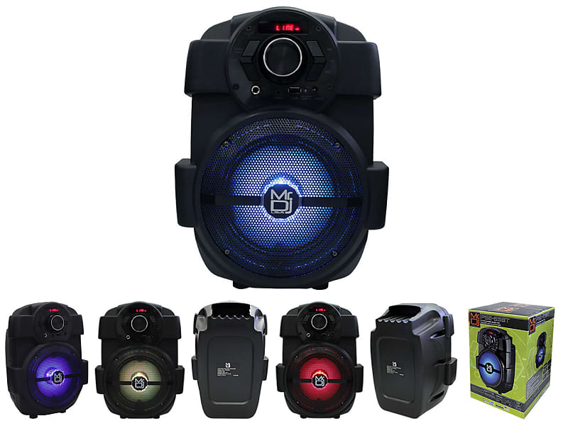 6.5" Bluetooth Portable Rechargeable PA DJ Party Speaker | Reverb