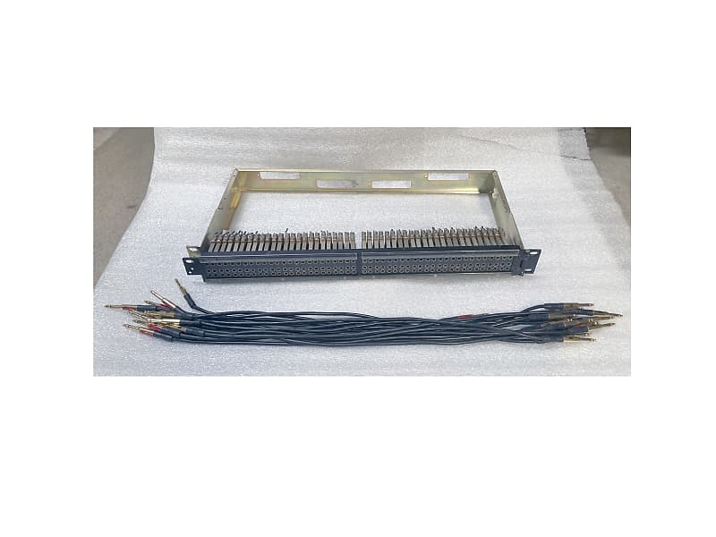 ADC Bantam TT RACKMOUNT PATCHBAY w/PatchCables | Reverb