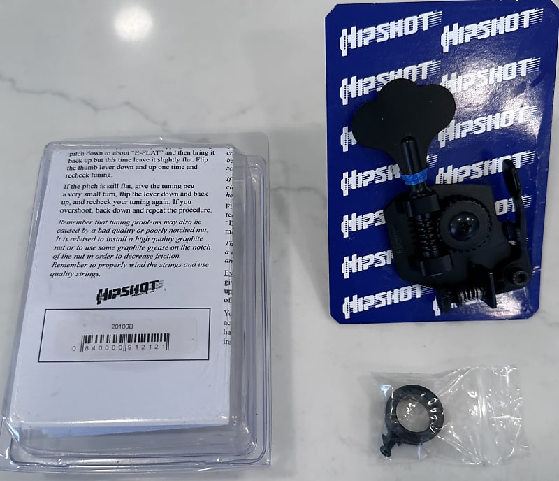 Hipshot BT1 Short Key Detuner in Black | Reverb