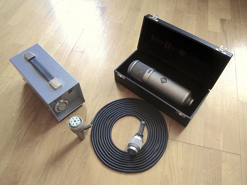 Neumann U48 Tube Microphone (U47 w/ Figure 8, M7) w/ PSU, | Reverb UK
