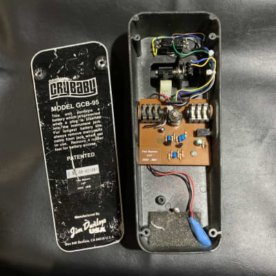 Crybaby GCB-95 1990 - True Bypass mod - New HotPotz II | Reverb