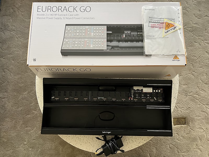Behringer Eurorack Go Mobile 2 X 140 Hp Eurorack Case With Reverb
