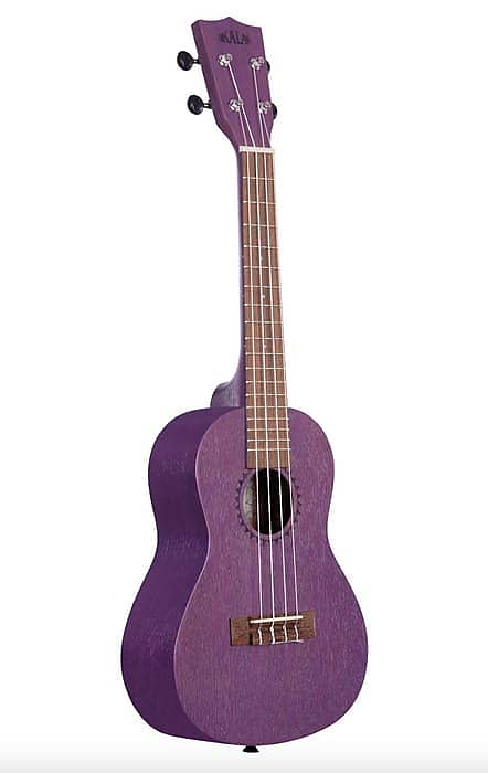 Kala Royal Purple Watercolor Meranti Concert Ukulele | Reverb