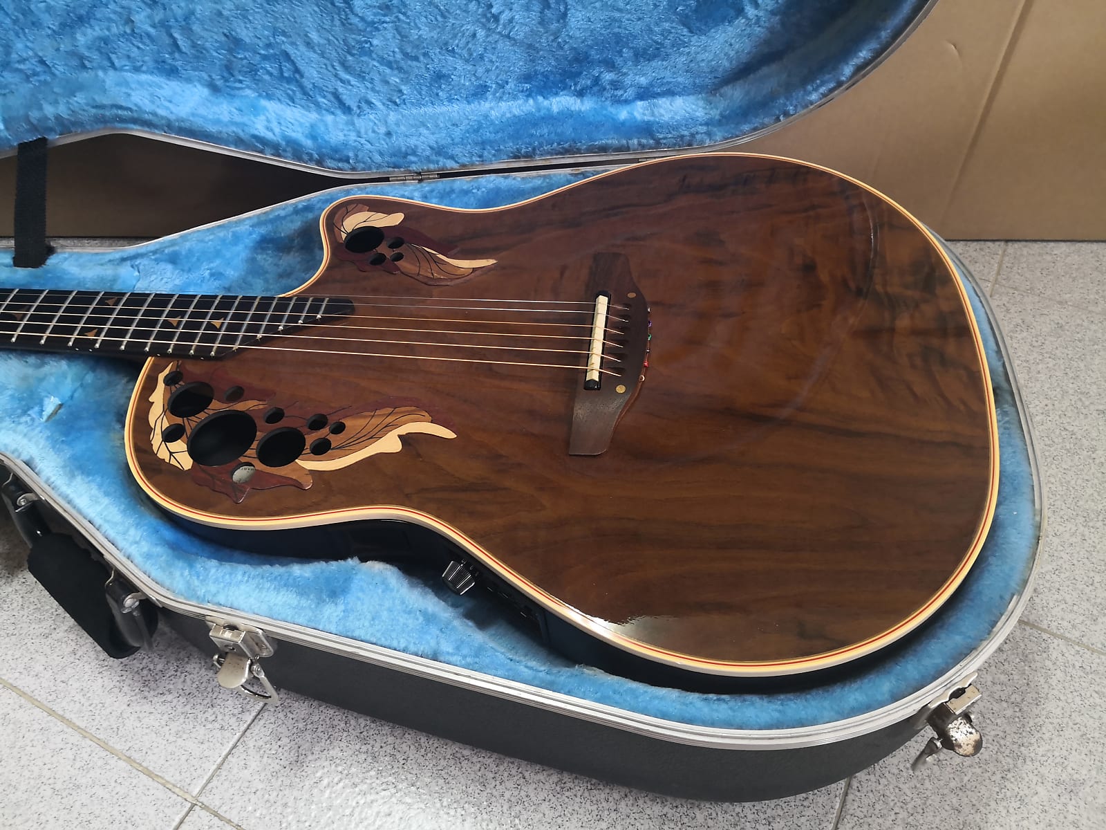 Ovation N868 Old Walnut Elite | Reverb