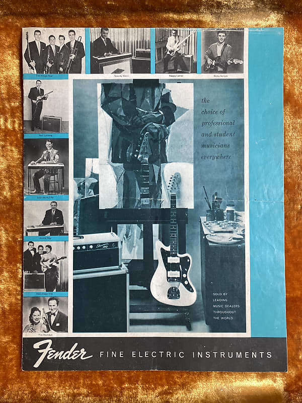 1961 Fender Catalog Case Candy Memorabilia | Reverb