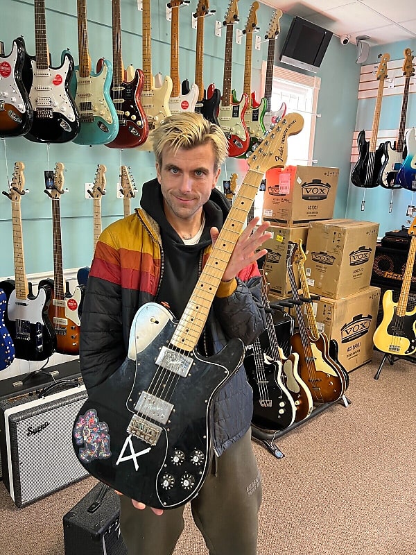 2019 Fender '72 Classic Telecaster Deluxe Black Anthony Green | Reverb