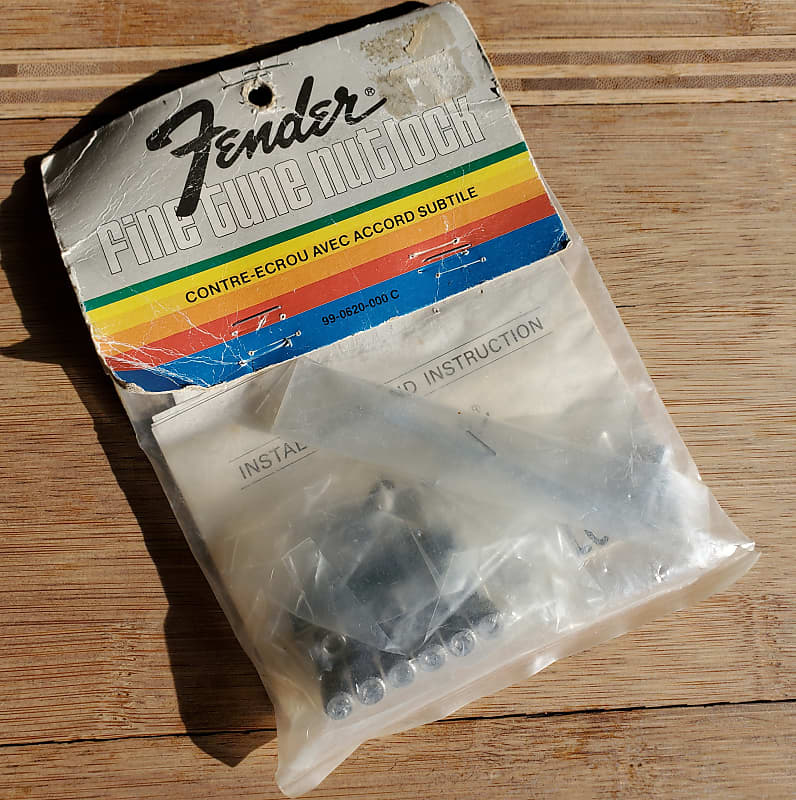 Fender Fine Tune Nut Lock 1980s - For stratocaster tremolo | Reverb UK