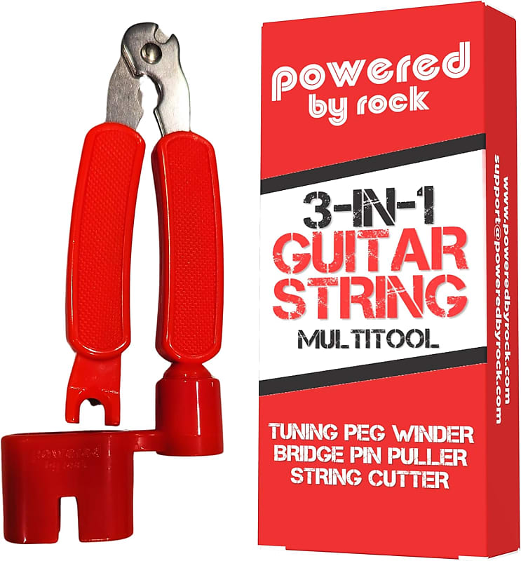 Guitar String Winder, String Cutter and Bridge Pin Puller - | Reverb
