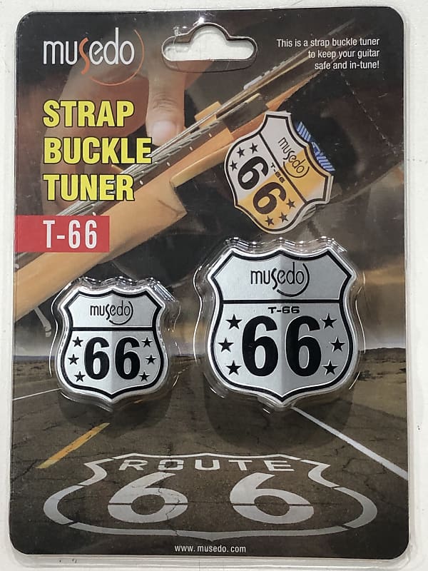 Musedo T-66 Strap Buckle Tuner | Reverb