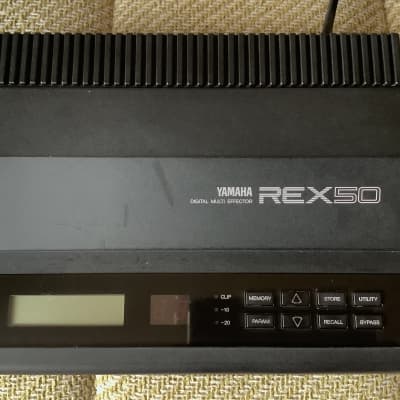 Yamaha REX50 1980s Digital Reverb and Multi Effects - Like | Reverb UK