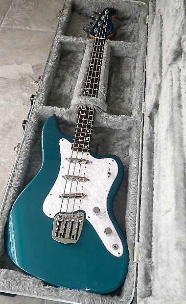 Fender Rascal Bass 2014 Ocean Turquoise Metallic | Reverb