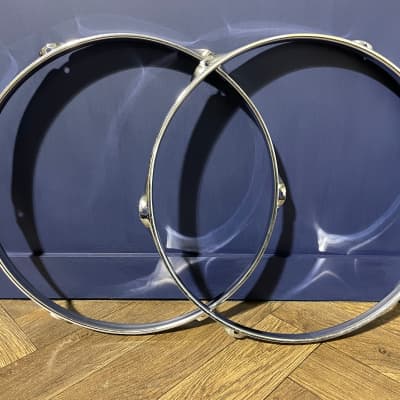 Premier 14” Snare Drum Hoops Rims 8 Lug Hardware Tension | Reverb UK