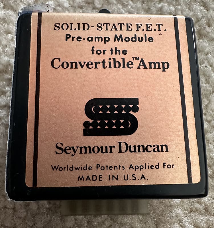 Seymour Duncan Pre-Amp module “Solid State F.E.T.” for the | Reverb