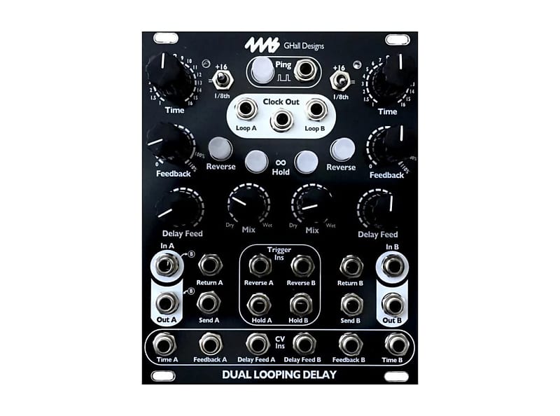 4ms Dual Looping Delay Eurorack Module (DLD) - LTD Edition | Reverb