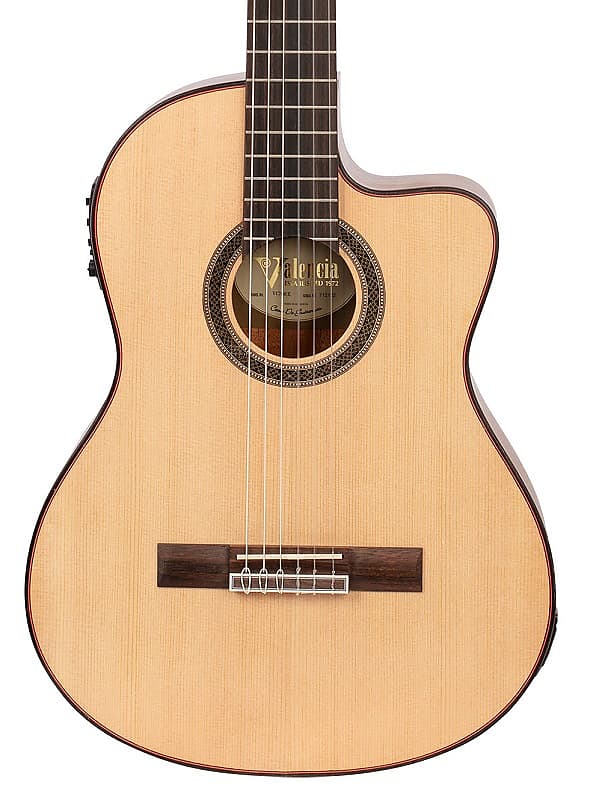 Valencia VC704 700 Series Acoustic Electric Classical Guitar | Reverb