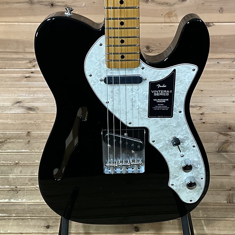 Fender Vintera II '60s Thinline Telecaster Electric Guitar - | Reverb