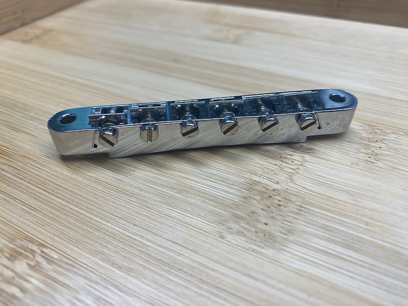 Gibson Vintage NOS 1973 Les Paul ABR 1 Patent Number Bridge | Reverb