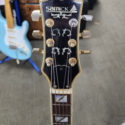 1994 Samick HF 650 Archtop Sunburst | Reverb