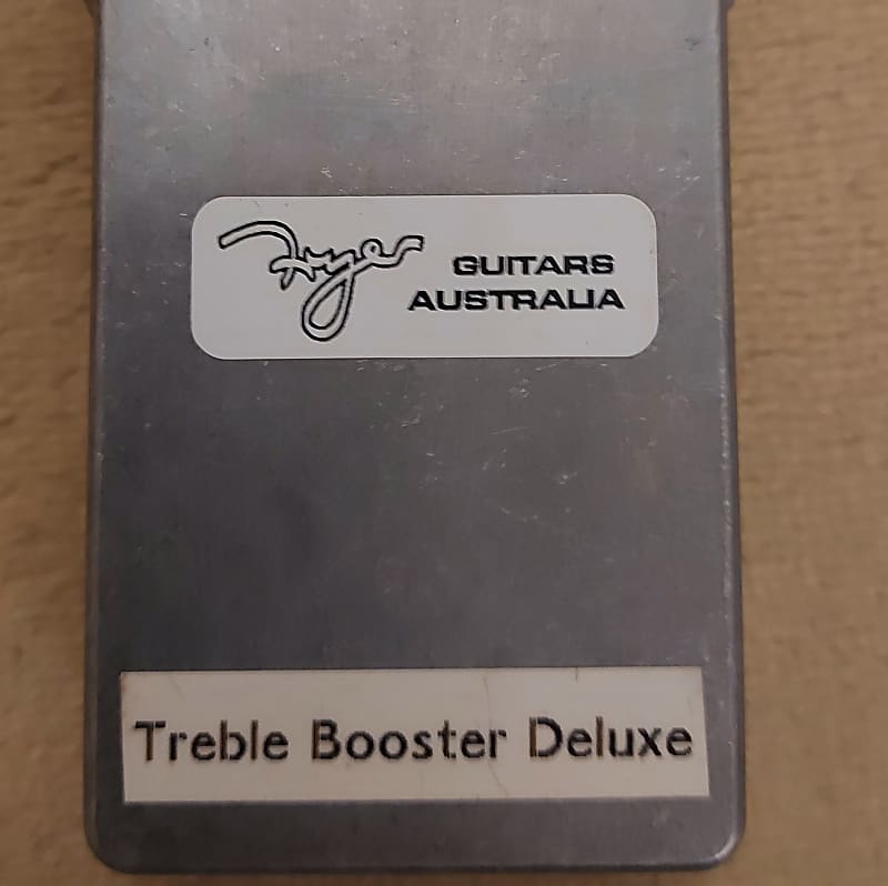 Greg Fryer Treble booster deluxe, Brian May 2018 | Reverb