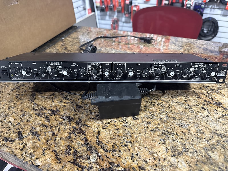 Rane AC23 Active Crossover - Black | Reverb