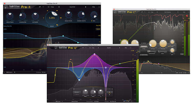 FabFilter Essentials Bundle Software Card | Reverb