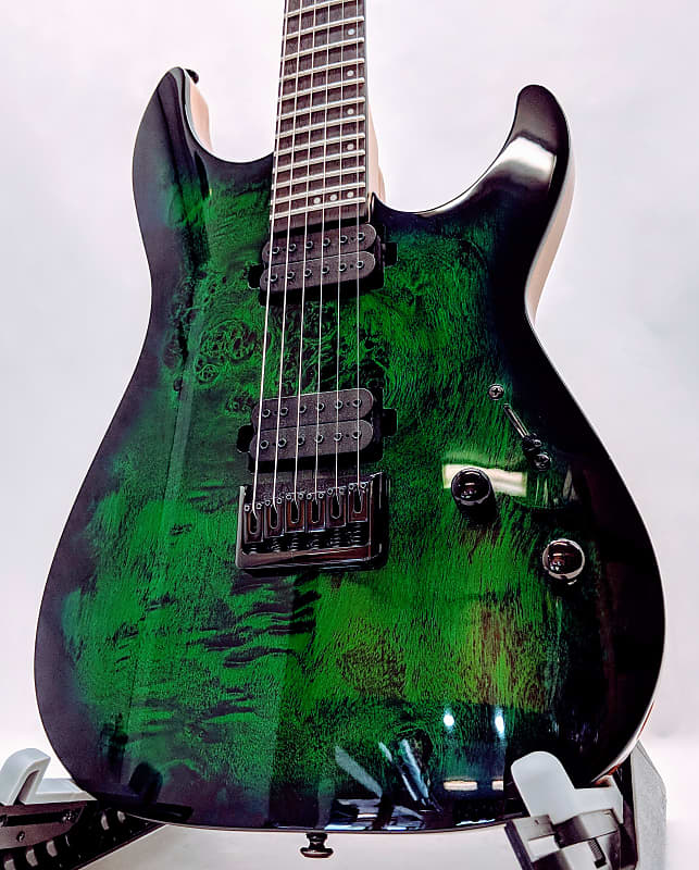 Schecter CR-6 2018 Aquaburst Electric Guitar | Reverb