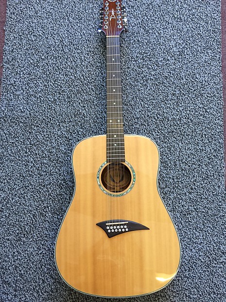 Dean TS12 12 String Dreadnought Acoustic Guitar Natural Gloss | Reverb