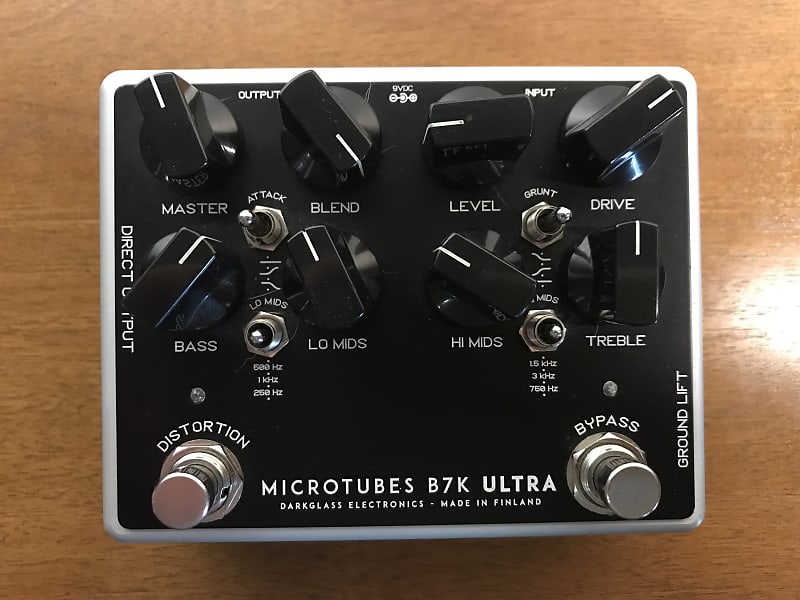 Darkglass Electronics Microtubes B7K Ultra Bass Preamp Pedal | Reverb