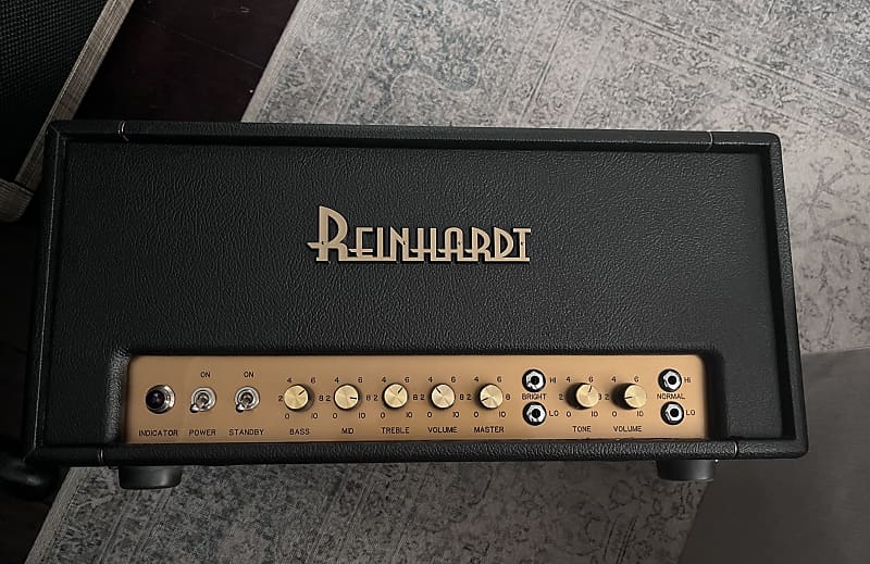 Reinhardt MI-6 18watt 2 channel 2007 - Black Tolex | Reverb