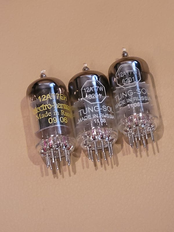 (3) Tung Sol Electro-Harmonix EHX 12AT7 ECC81 Tubes | Reverb