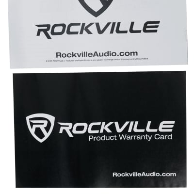 Rockville REQ42-B Black 19 inch Rack Mount 2 x 21 Band | Reverb