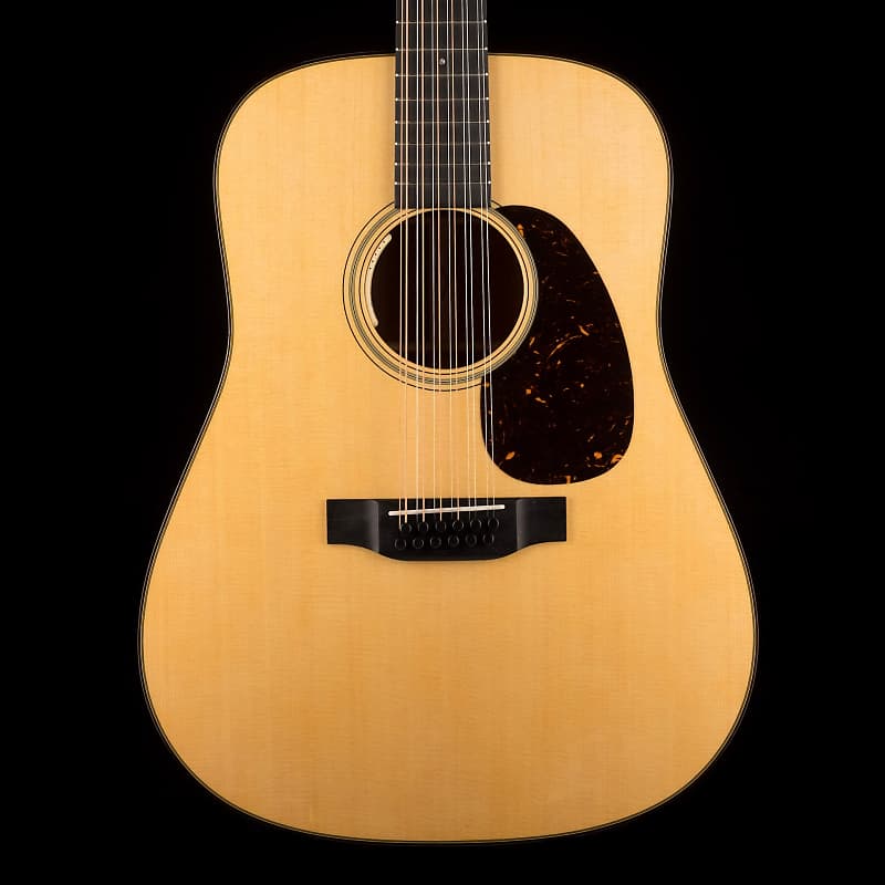 Martin Custom Shop D-18E 12 String Flame Koa With Sitka | Reverb