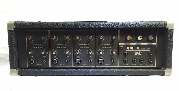 Peavey XM4 4-Channel Power Mixer | Reverb