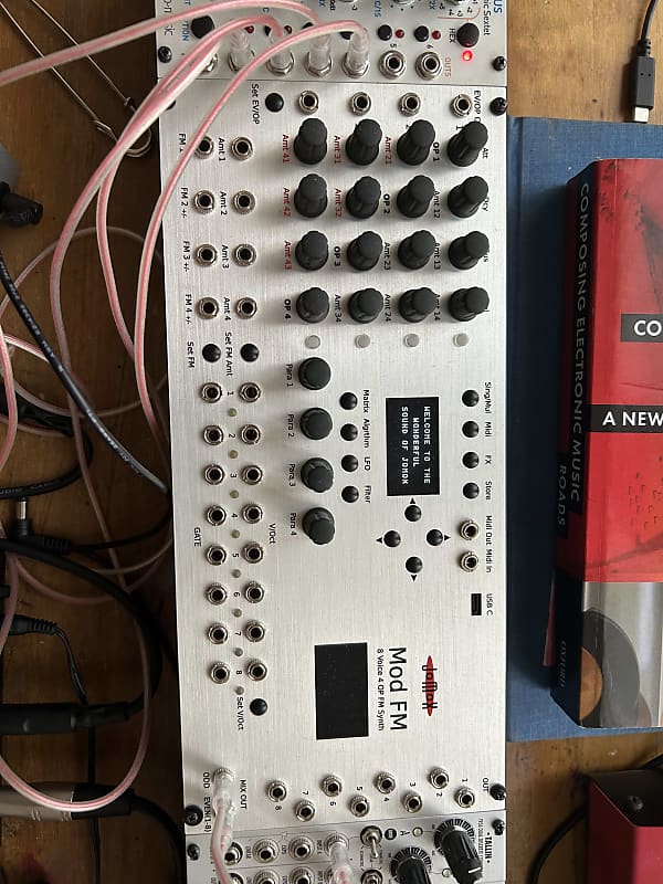 JoMoX Mod FM 8-Voice 4-Operator FM Synthesizer | Reverb