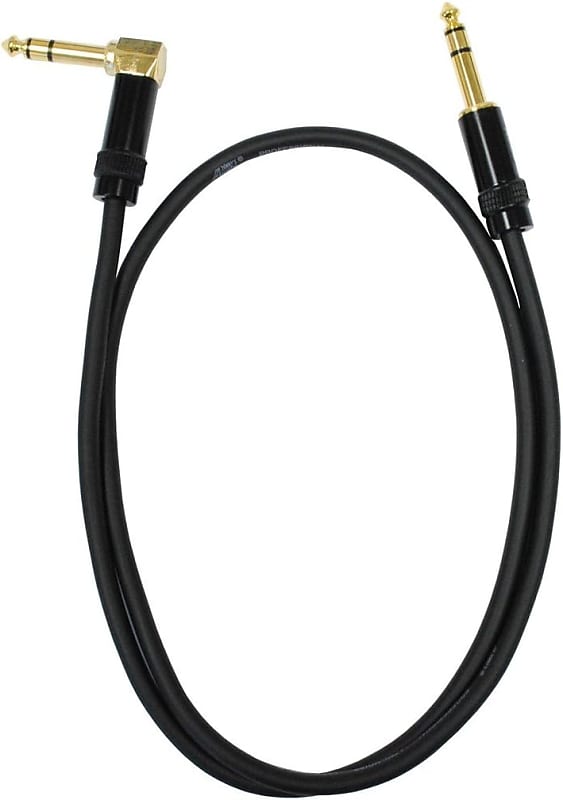 E26103 1/4" TRS Right Angle to 1/4" TRS 3 Feet Cable | Reverb