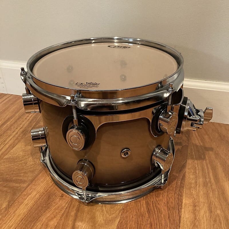 PDP by DW M5 Tom Drum Natural to Charcoal Fade 10" | Reverb