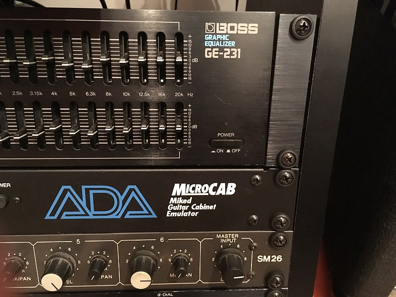 BOSS GE-231 Graphic Equalizer Dual Rack Unit | Reverb